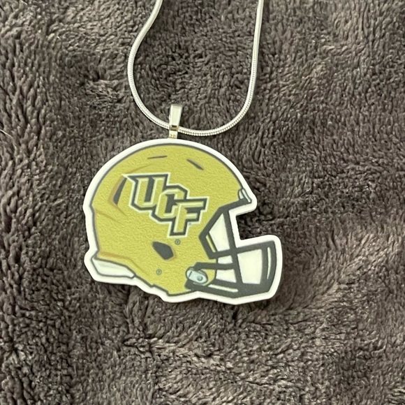 Jewelry | Ucf Football Helmet Pendant Necklace | Poshmark